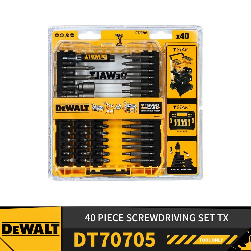 Набор насадок для дрели DeWalt, DWANGFT100SET DT71563 DT70758 DT70705 ...