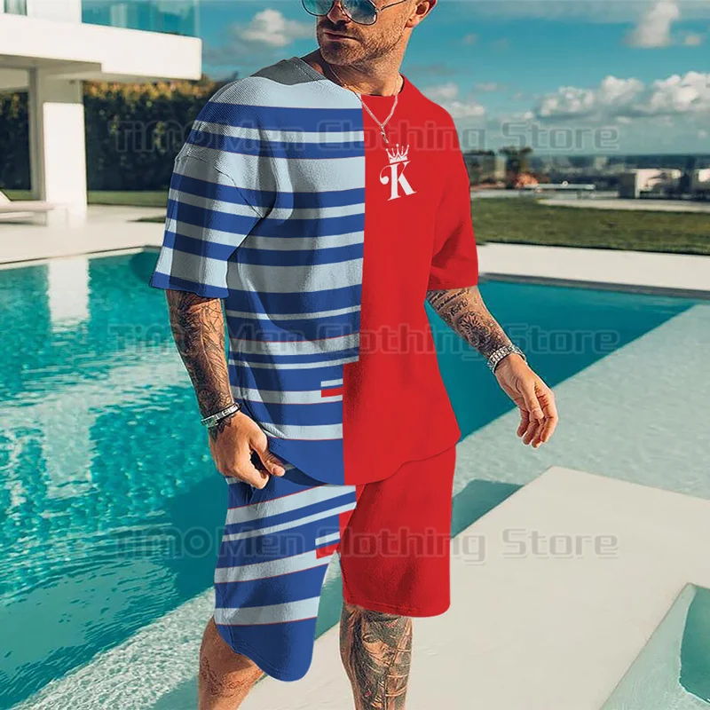 Summer-Tracksuits-Men-s-Set-Crown-K-3D-Printed-Street-Fashion-Casual ...
