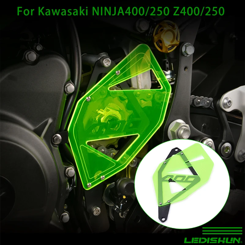 LEDISHUN-Motorcycle-Frame-Front-Sprocket-Chain-Guard-Cover-Slider ...