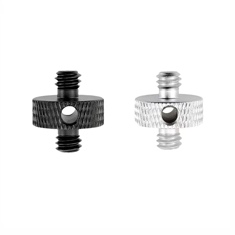 2PCS Aluminum alloy 1/4 to 1/4 3/8 camera screws male to male with ...