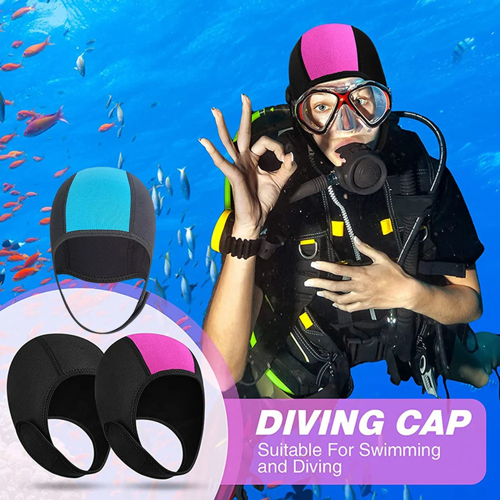 1pc-Neoprene-Scuba-Diving-Hood-Wetsuit-Hood-Dive-Cap-Surfing-Thermal ...