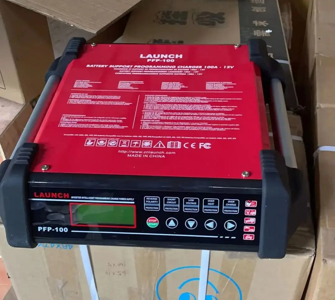 220V-Launch-PFP-100-Advanced-Diagnostic-Battery-Charger-And-Maintainer ...