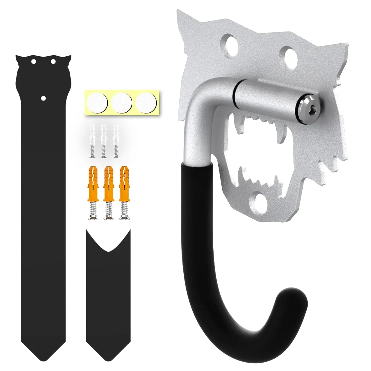 Bicycle Mount with PVC Plate Tyre Rack Vertical Bike Storage for Indoor ...