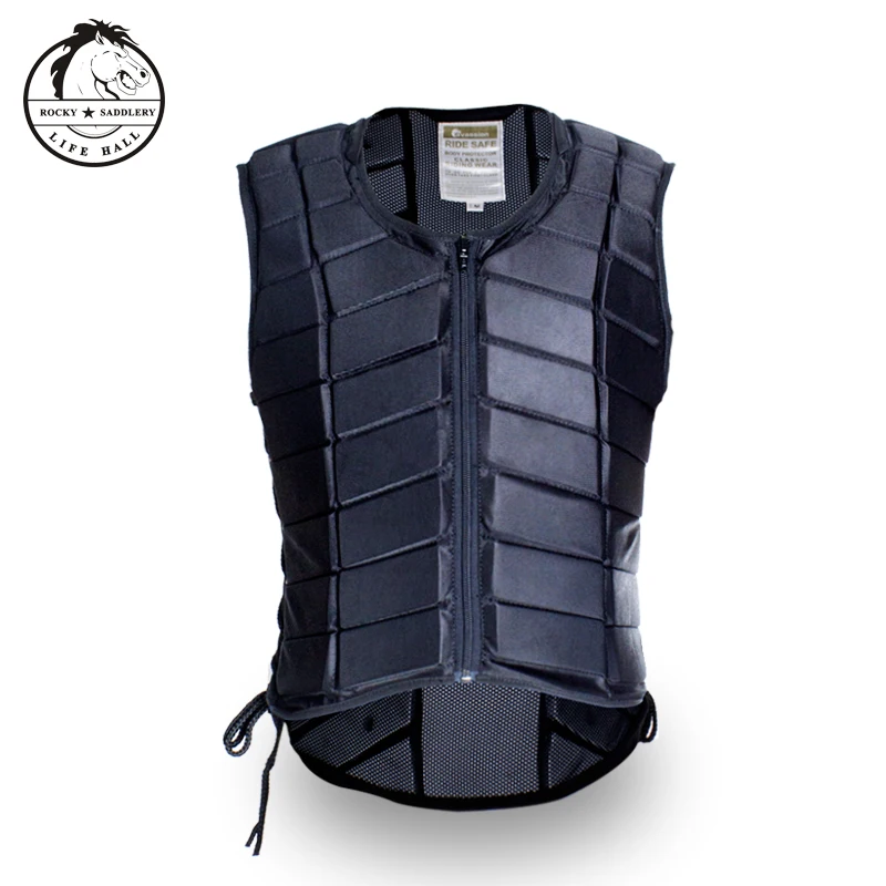 Professional-Unisex-Equestrian-Vest-Riding-Horse-Body-Protector-Outdoor ...