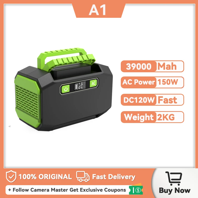 A1-150W-Portable-Power-Station-USB-output-10W-Fast-Charge-39000mAh ...