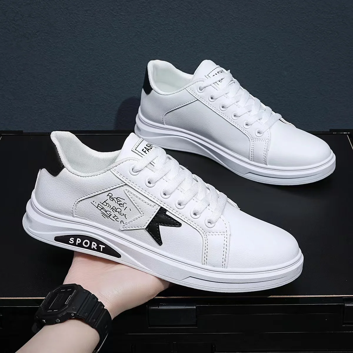 Mens Sneakers Vulcanize Cheap | Cheap White Sneakers Men | Cheap Spring ...