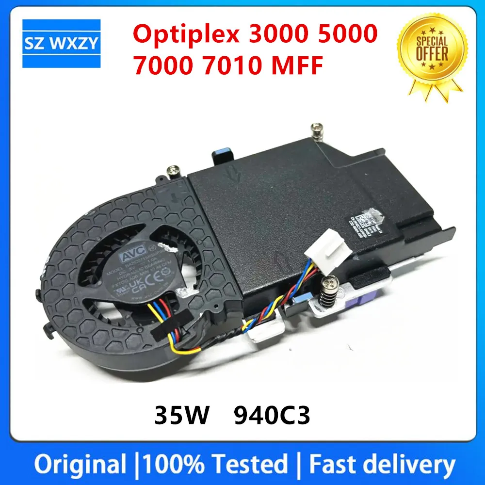 New-Original-For-Dell-Optiplex-3000-5000-7000-7010-MFF-Micro-Cooling ...