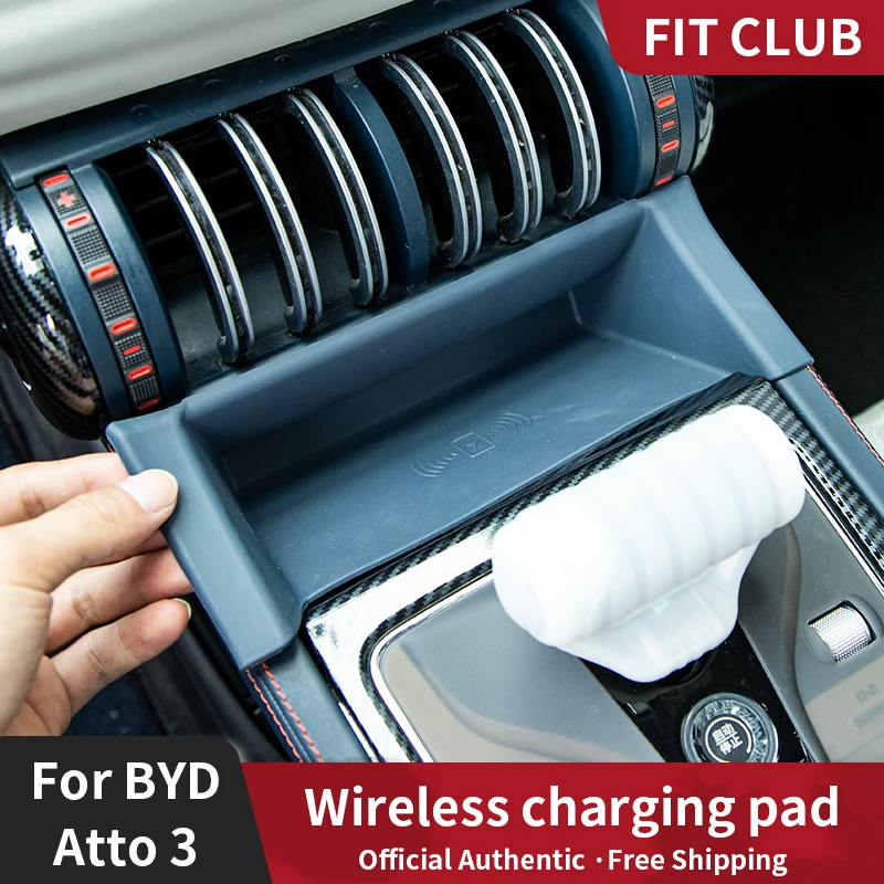 For-BYD-Atto-3-2022-Silicone-Non-Slip-Pad-Car-Central-Control-Mobile ...