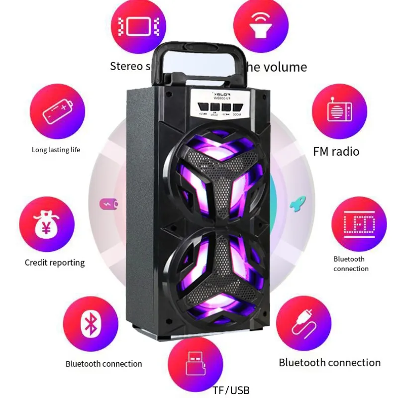 10W-Karaoke-Outdoor-Portable-Sound-Box-Speaker-Wireless-Large-Home ...