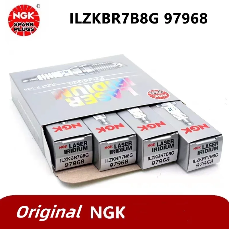 4-6Pcs-Original-NGK-Iridium-Platinum-Spark-Plug-ILZKBR7B8G-97968-For ...