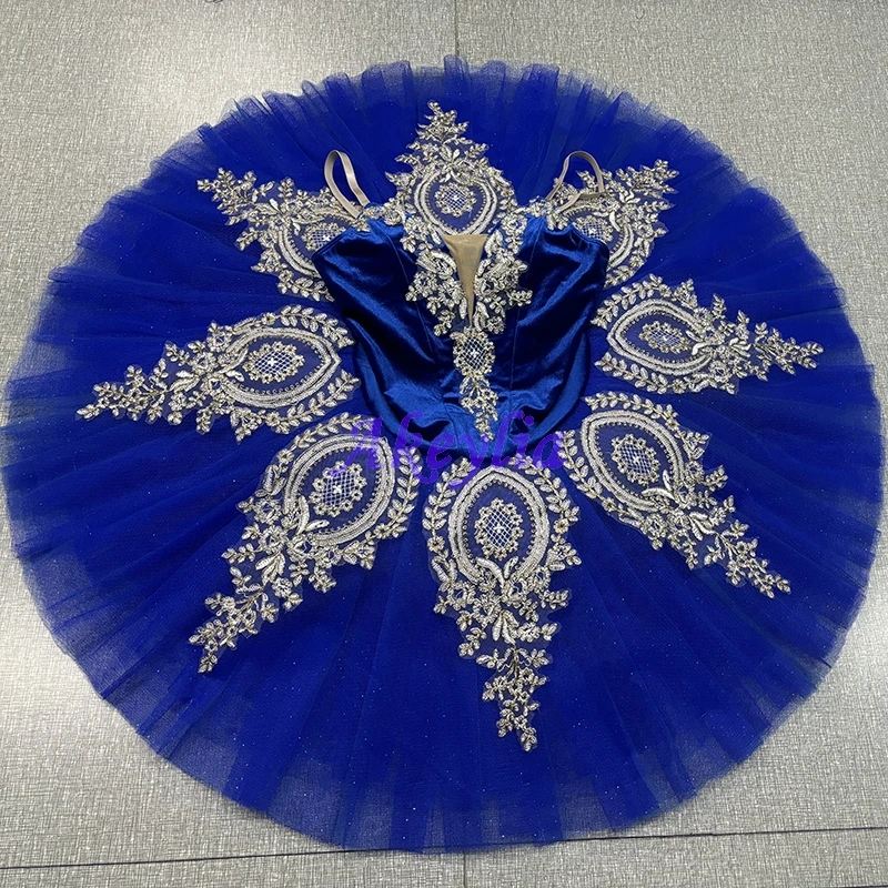 Akeylia royal blue professional ballet tutu dress women Nutcracker ...