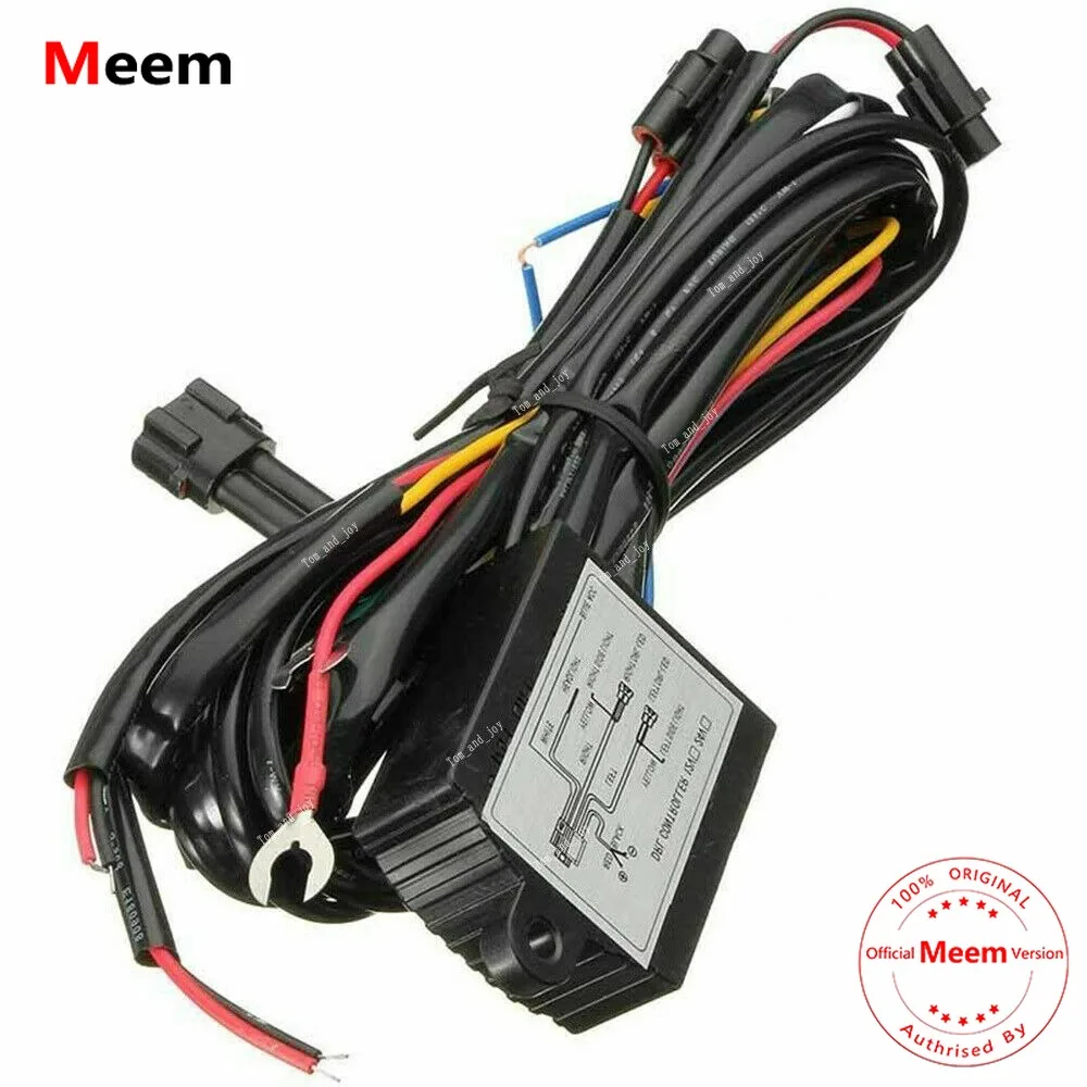 LED-Daytime-Running-Light-DRL-Relay-Harness-Automatic-Control-On-Off ...