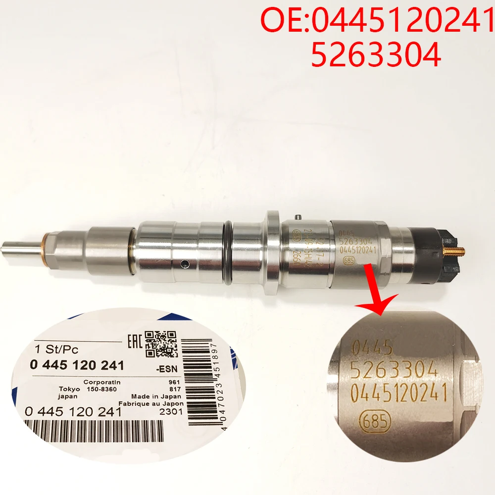 For-0445120241-Genuine-New-Injector-0445120070-0445120241-For-Engine ...