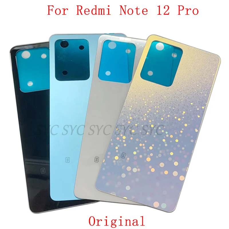 Original Battery Cover Rear Door Case Housing For Xiaomi Redmi Note 12 ...