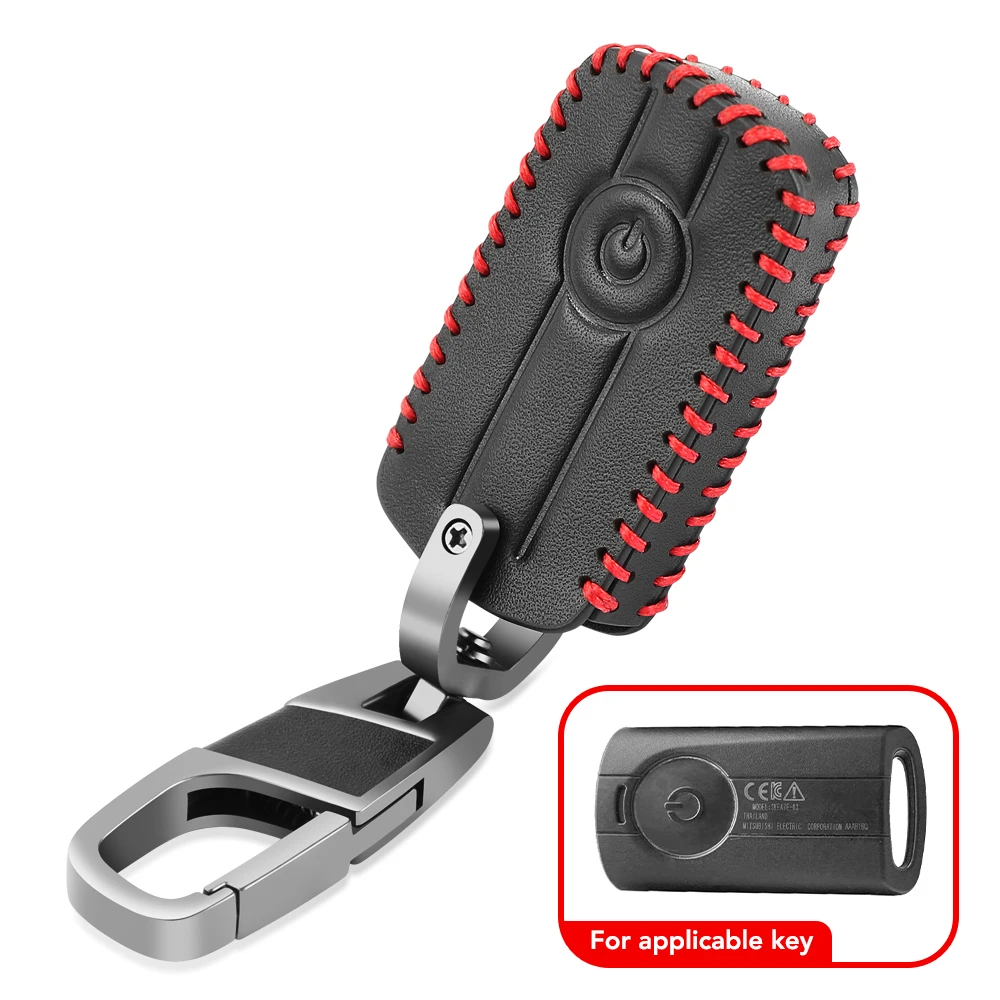 Leather Key Cover Case For Yamaha Xmax 250 300 400 Xmax300 Aerox 155 ...