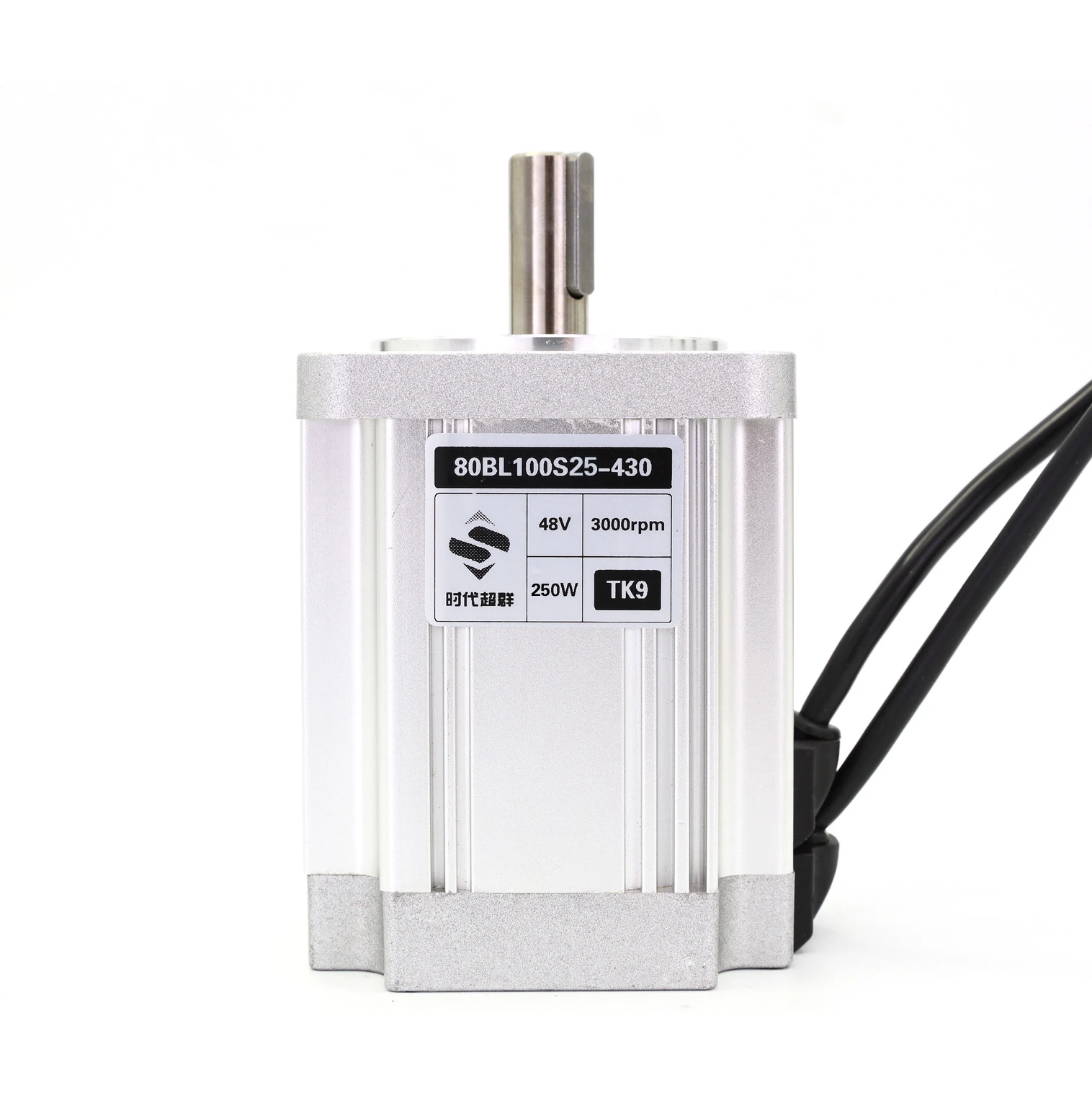 BLDC 80mm 브러시리스 DC 모터 48V DC 250W 1500rpm 사각 플랜지, 80mm 본체 길이 110mm ...