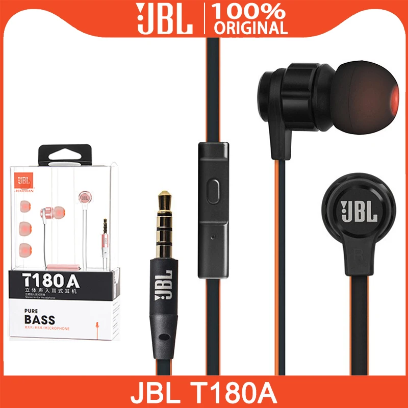 JBL-auriculares-intrauditivos-est-reo-T180A-aud-fonos-deportivos-con ...