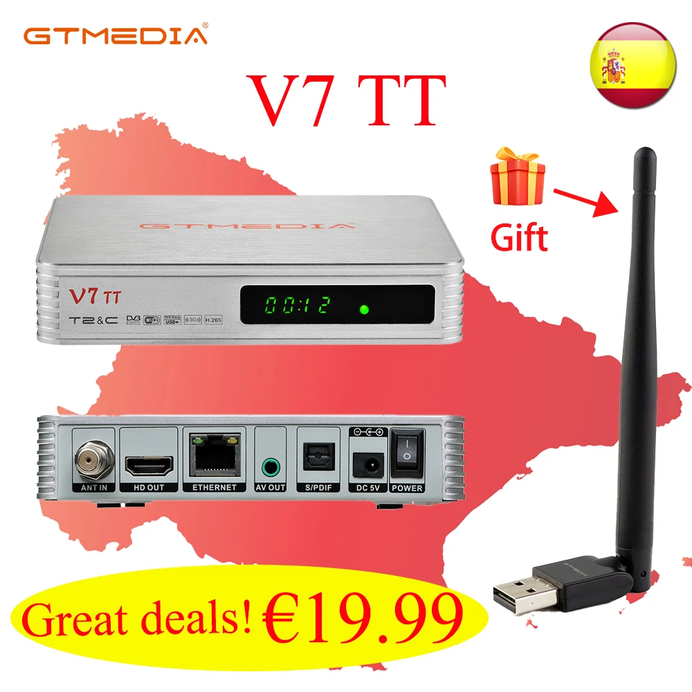 GTMEDIA-V7-TT-Terrestrial-TV-Receiver-DVB-T-T2-Full-HD-TDT-T2-Signal-TV ...