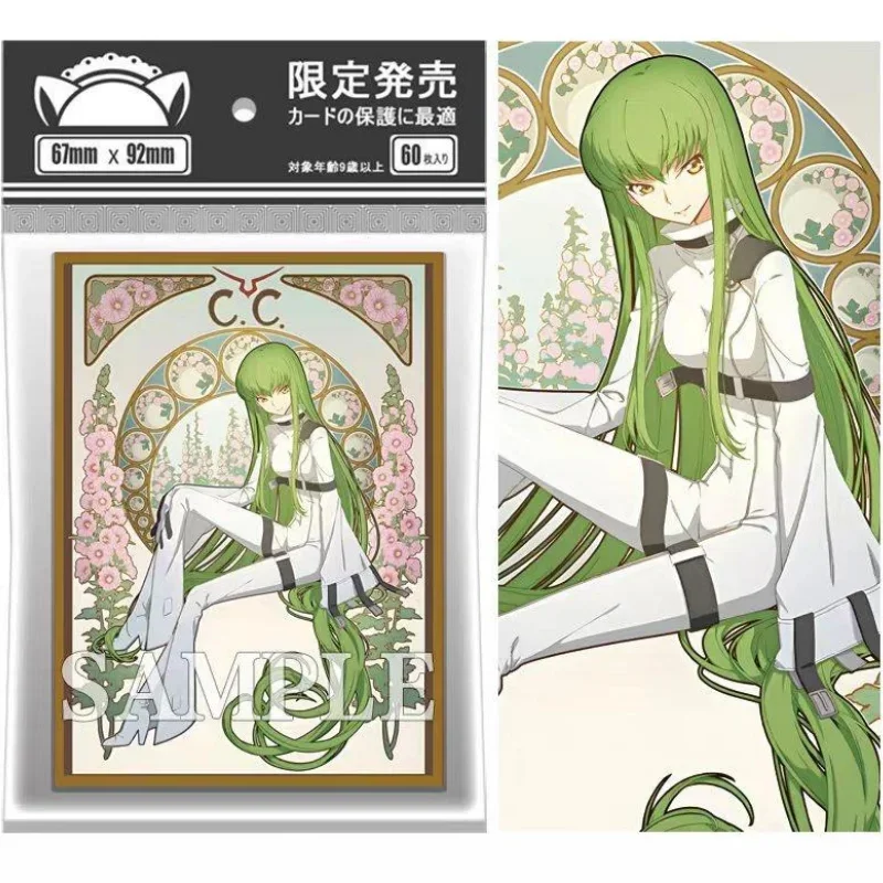 60Pcs-Set-Anime-Cards-Sleeves-PTCG-Code-Geass-CC-Self-Made-Anime-Game ...