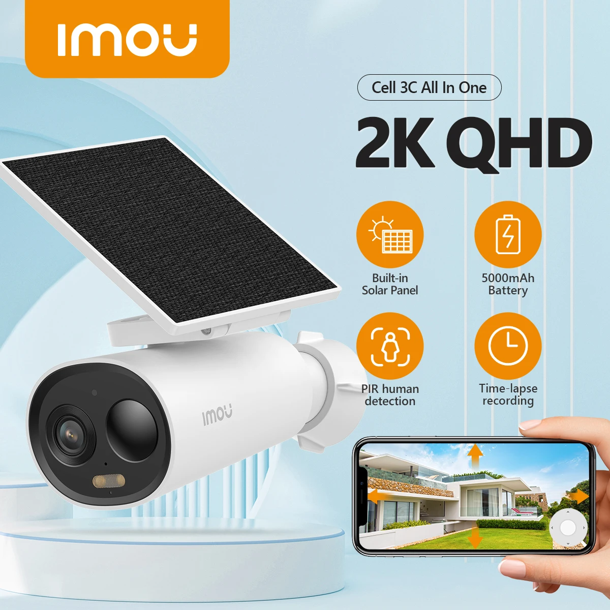 IMOU-Cell-3C-All-In-One-New-WiFi-Camera-Built-in-Solar-Panel-5000mAh ...