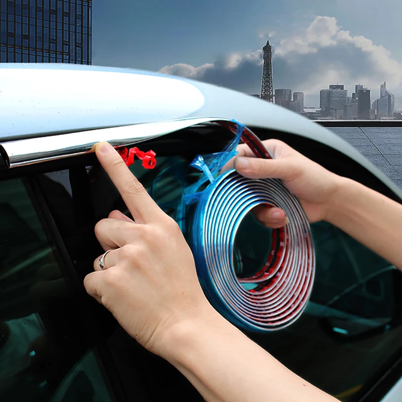 3 Meter Car Styling Mouldings Trim Strips Auto Molding Line Strip ...