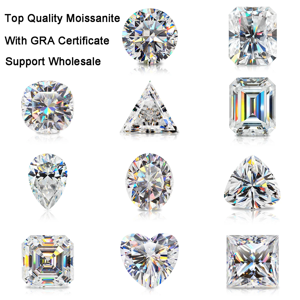 Top-Quality-Moissanite-Loose-Gemstones-Multishape-Real-D-Color-Lab ...