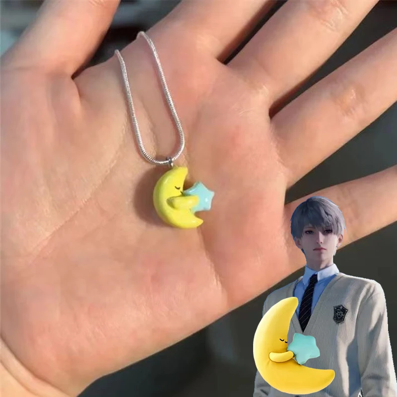 Game-Love-and-Deepspace-Xavier-Necklace-Alloy-Adult-Choker-Chain-Moon ...