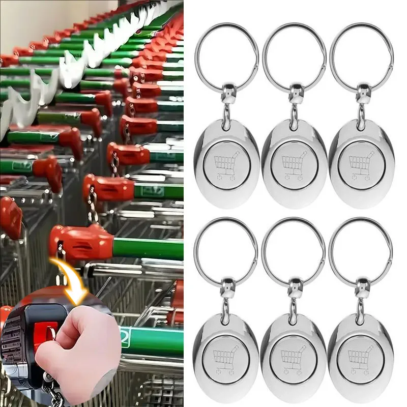 1pcs-Universal-Shopping-Trolley-Cart-Token-Keychain-Recycled-Alloy-Key ...