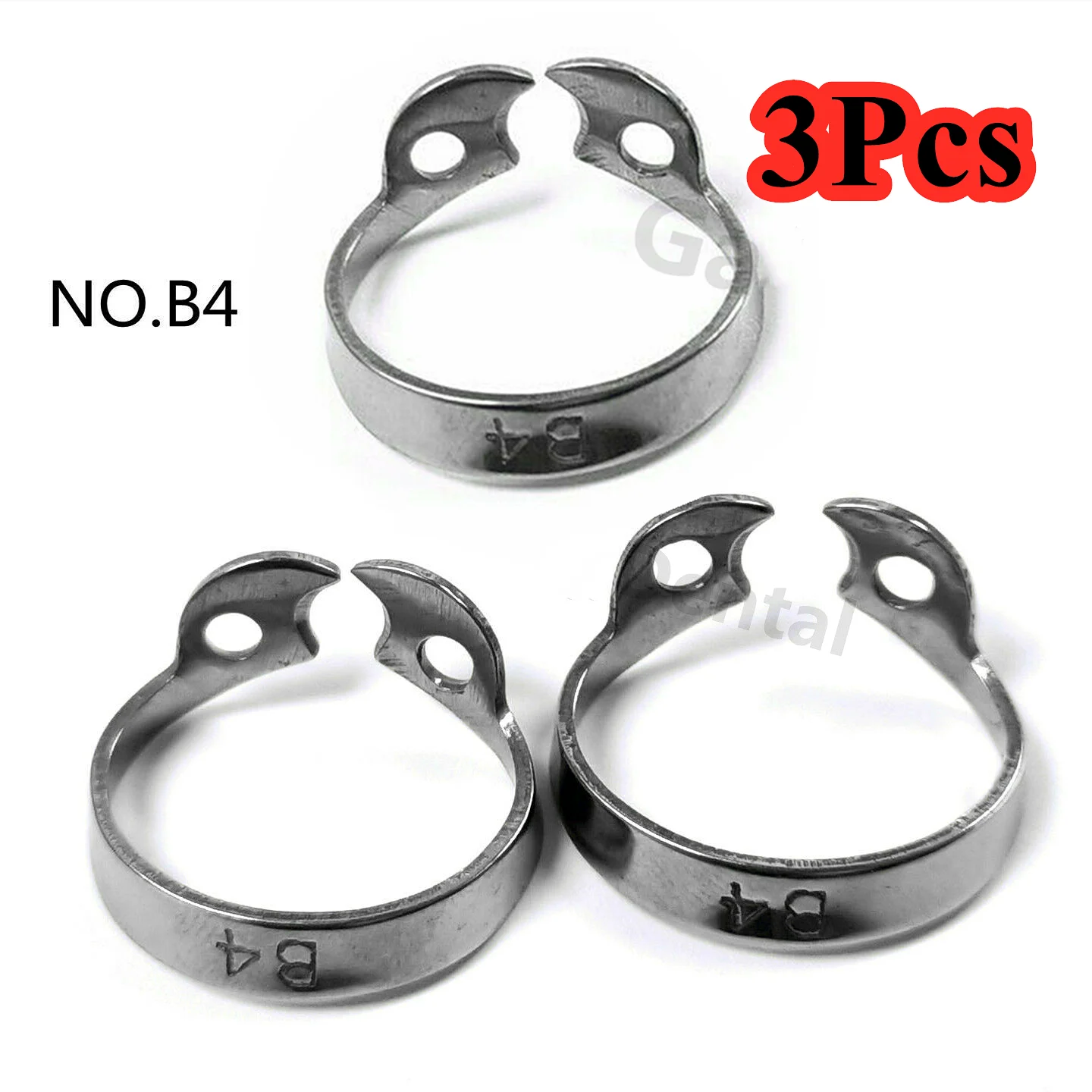 3Pcs-Dental-Rubber-Dam-Clamp-Endodontic-Treament-Surgical-Stainless ...