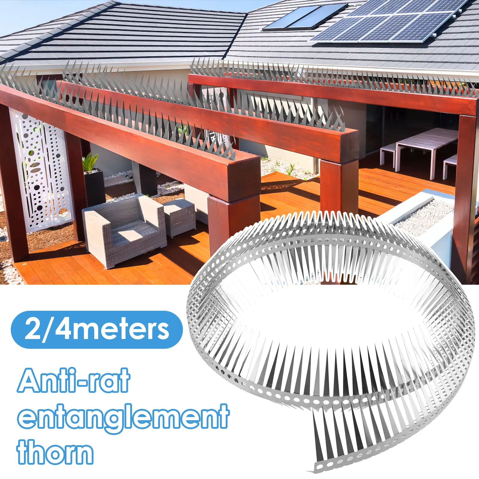 2-4m-Stainless-Steel-Bird-Spike-Multifunctional-Bird-Defender-Spike ...