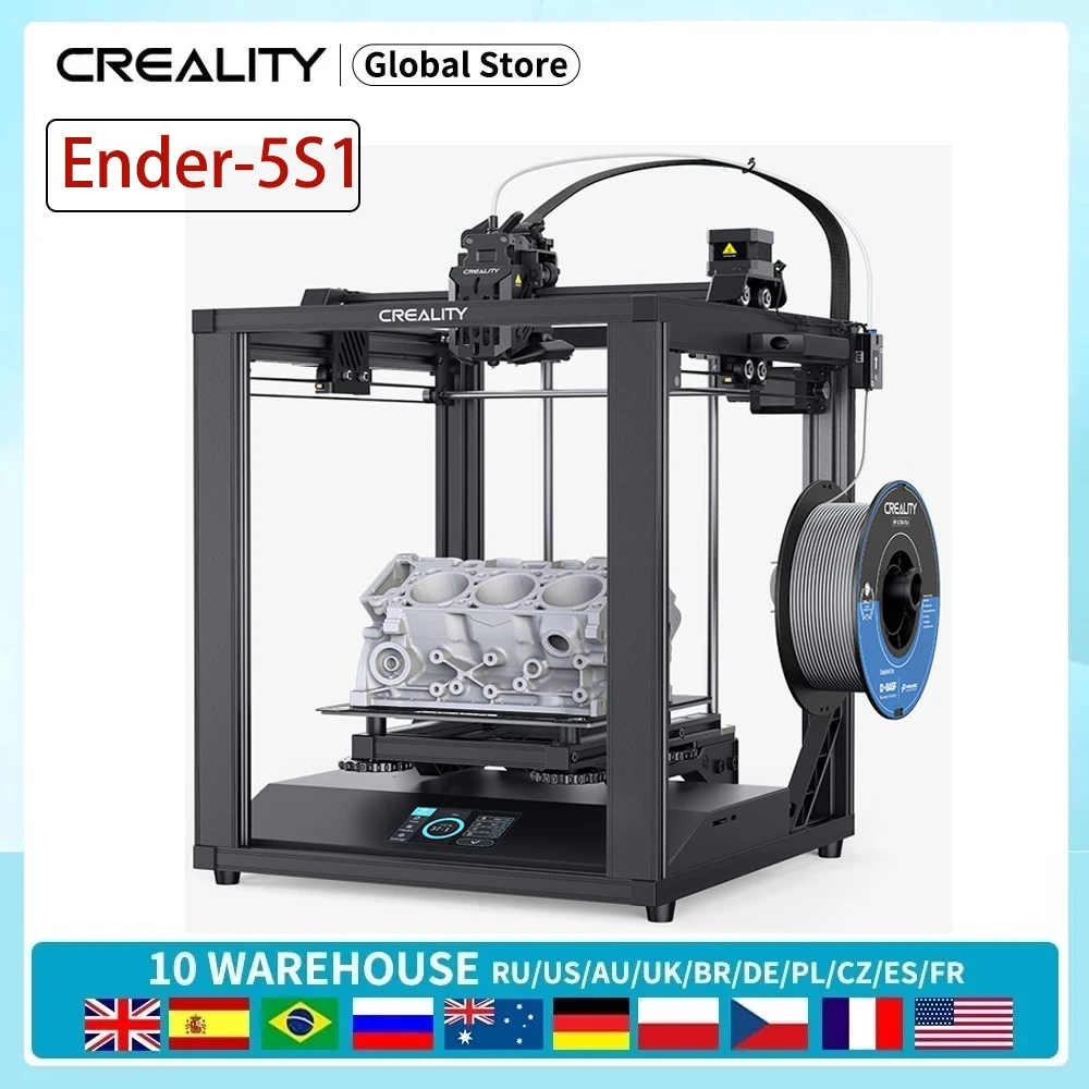 CREALITY Ender 5 S1 Faster Printing Speed Sprite Dual Gear Direct ...
