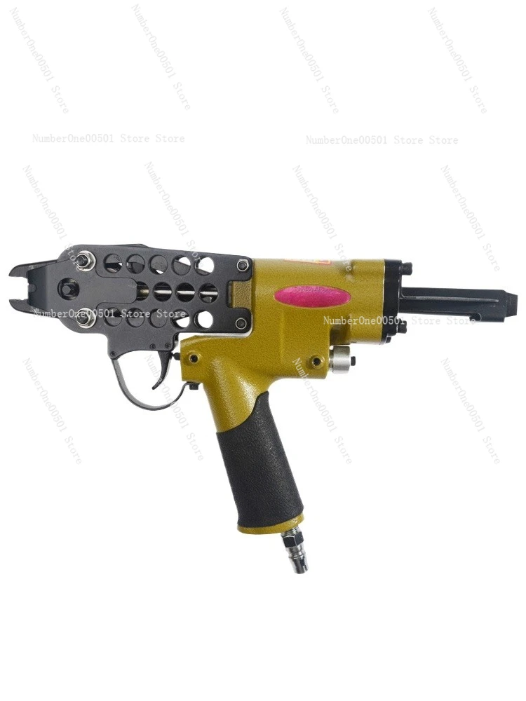 SC7 Pneumatic C Type Gun for Garden Rockery Bird Cage Car Seat Staple ...