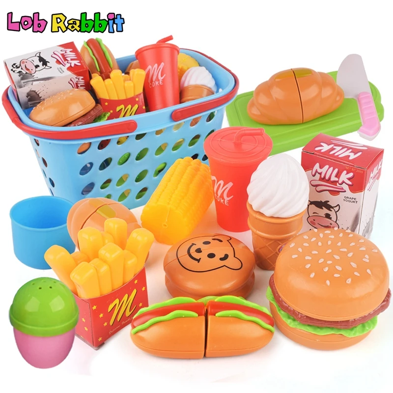 Children-Pretend-Play-Kitchen-Toys-Set-Hamburg-Fries-Simulation ...