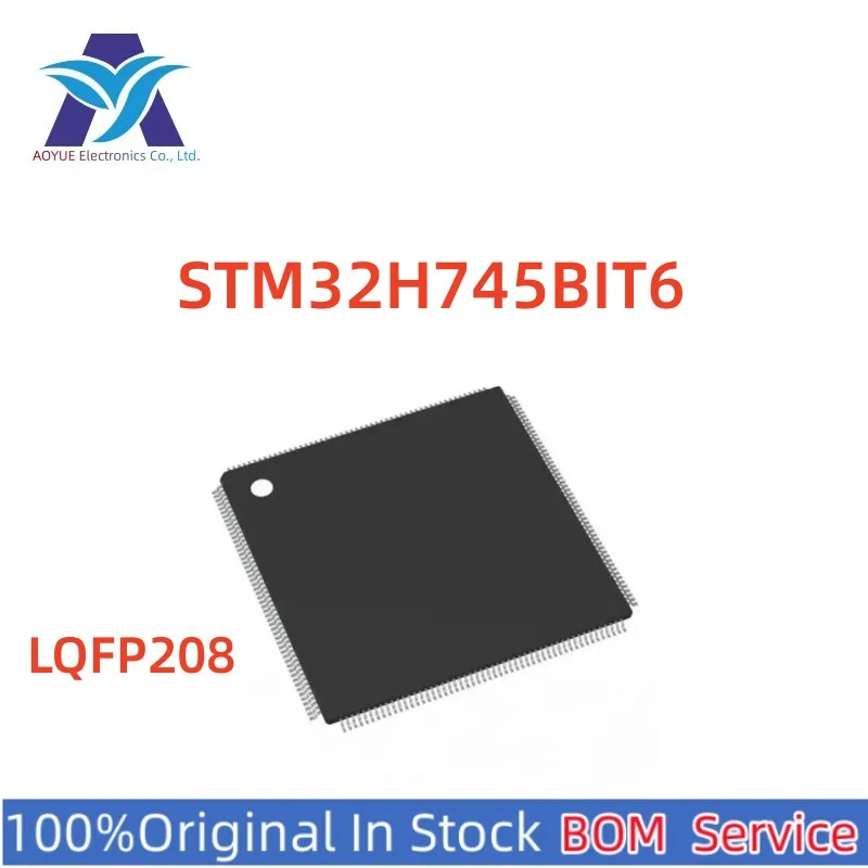 Stm32h745bit6 Microcontroladores Arm Mcu De Alto Rendimiento Y Dp Fpu Dsp Arm Cortex M7 Cortex