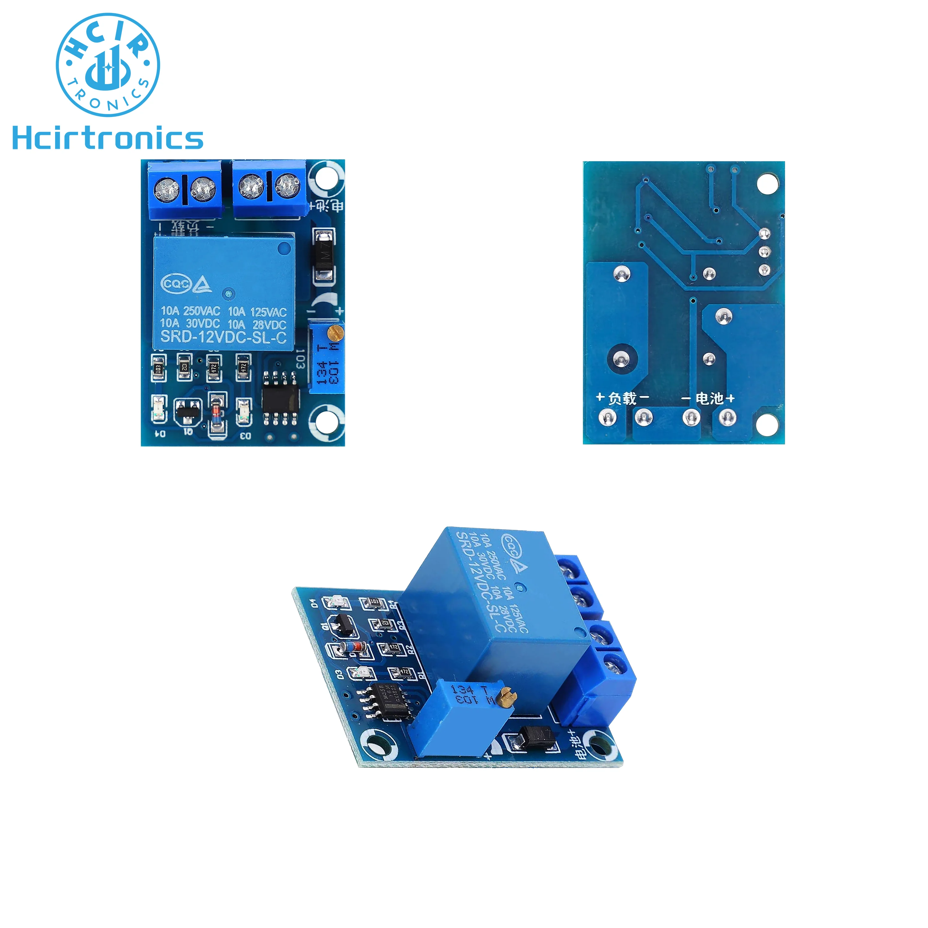 YX-X0001 DC 12V Battery Undervoltage Management Module Low Voltage ...
