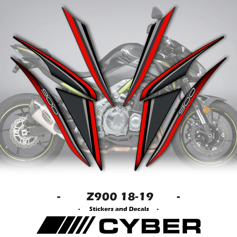 Metal-Color-OEM-Replica-Motorcycle-Fairing-Sticker-Decal-18-19-Full-Car ...