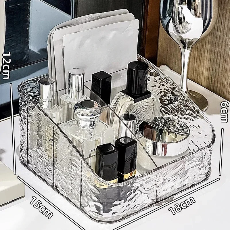 Makeup Storage Organizer Clear Skincare Organiser for Vanity Storage ...
