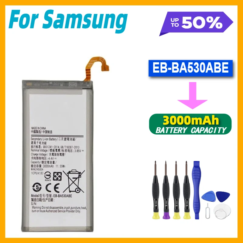 EB-BA530ABE EB-BA705ABU EB-BA750ABU EB-BN972ABU Battery for Samsung ...