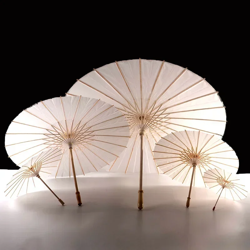 Paper-Parasol-Wedding-Paper-Umbrella-Party-Favor-60-80cm-Bamboo ...