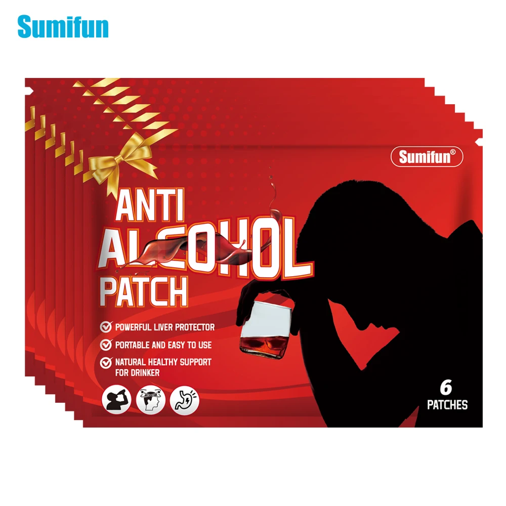 30-60Pcs-Sumifun-Anti-Alcohol-Patch-Stop-Drinking-Hangover-Treatment ...