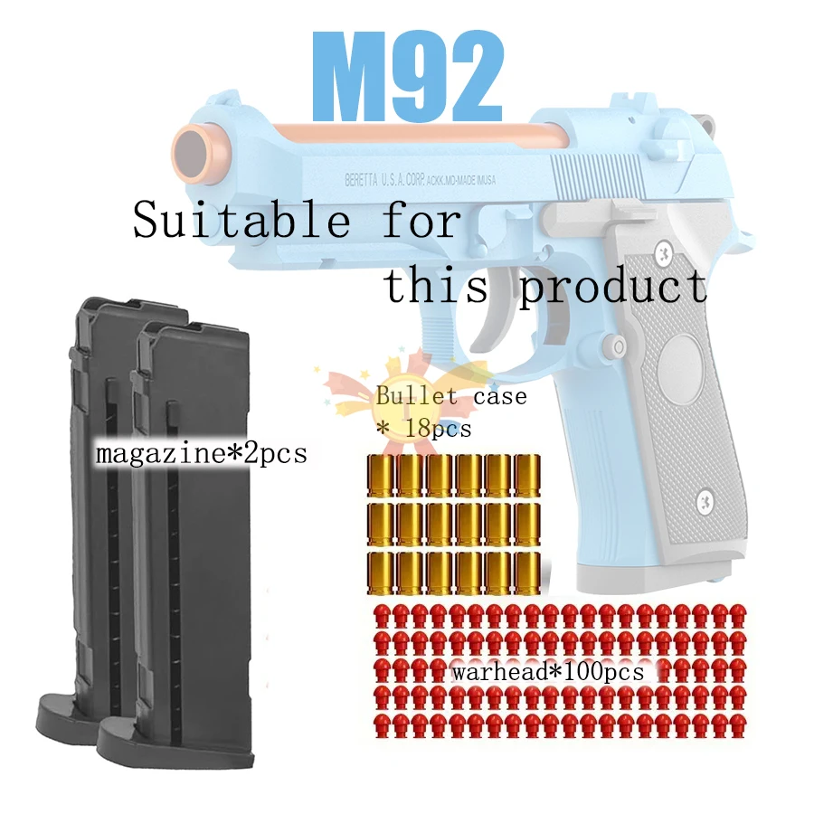 M92-Magazine-Bullet-Case-Accessories-Package-Toy-Gun-Soft-Bullet-Toys ...