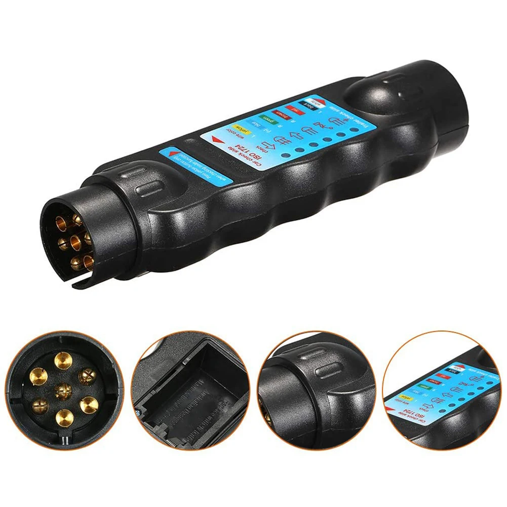 12V-Trailer-Tester-7-13-Pin-Adapter-Diagnostic-Tools-Wiring-Check-Light ...