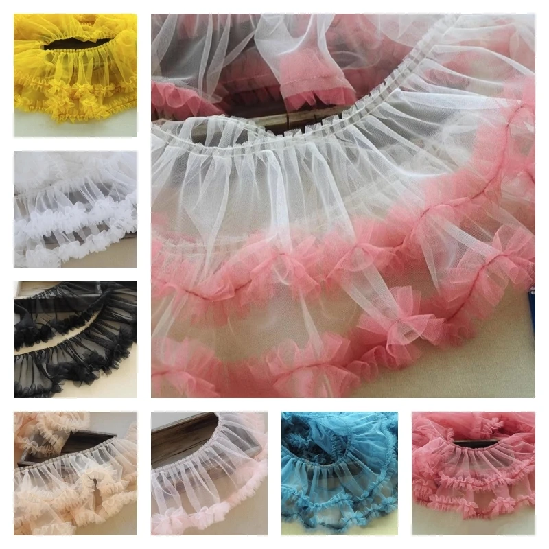 Trend-Lolita-Fluffy-Bottom-Lace-DIY-Clothing-Girls-Skirt-Fabric ...