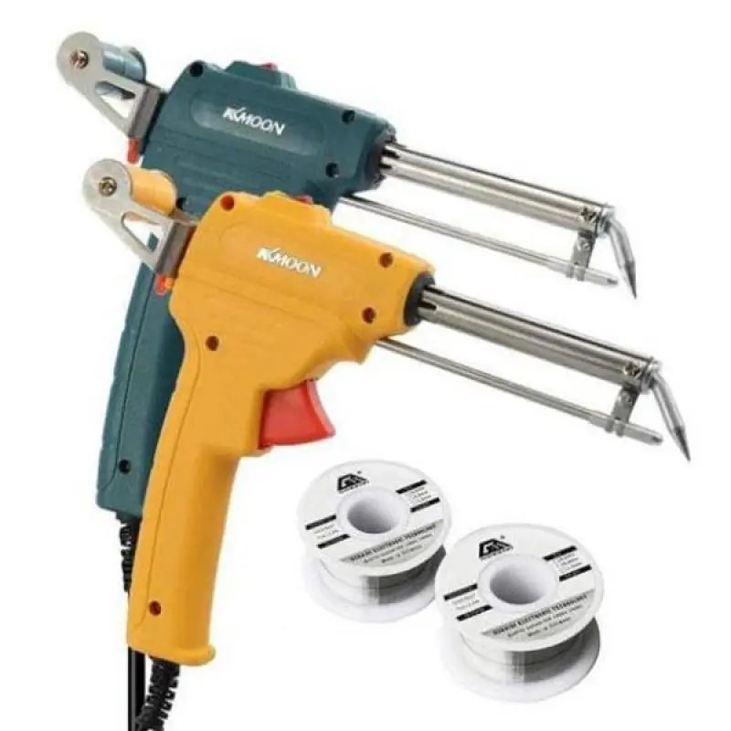 110V-220V-60W-Manual-Soldering-Iron-Tip-Tin-Gun-Internal-Heat-Electric ...