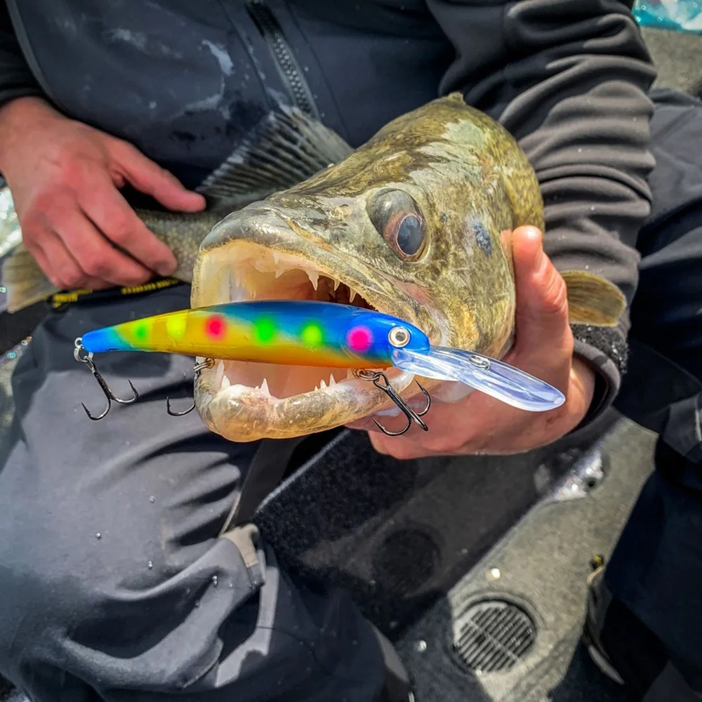 Deep-Diving-Walleye-Lure-120mm-20g-Trolling-Wobbler-Crankbait-Bandit ...