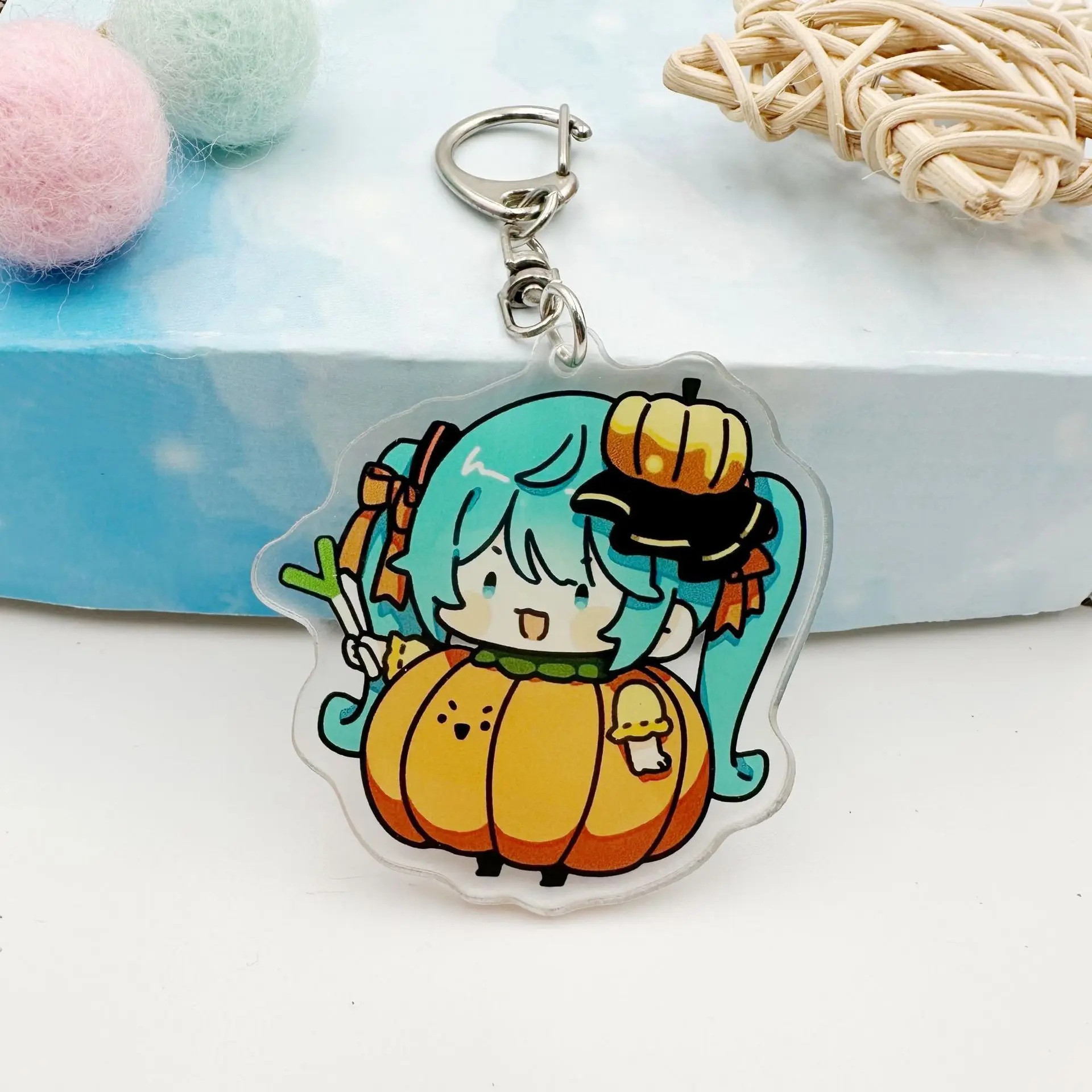 New-Keychain-production-design-pendant-keychain-DIY-anime-peripheral ...