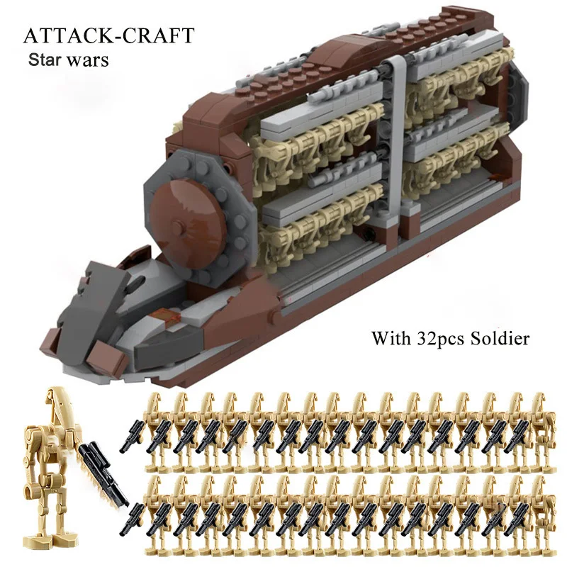 Star-Figma-Wars-Droid-Platoon-Attack-Plane-Bricks-With-Space-Combat ...