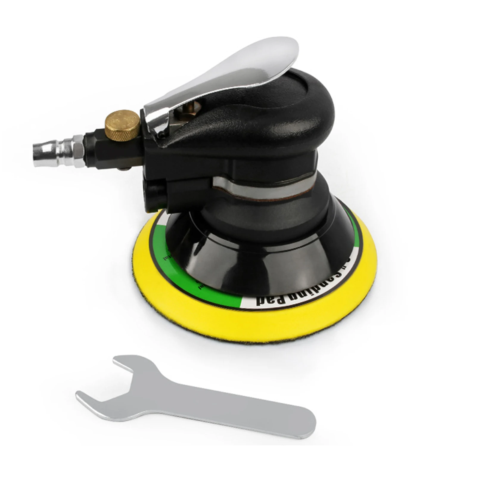 5-Heavy-Duty-Pneumatic-Palm-Sander-with-Hose-and-Bag-Polishing-Grinding ...