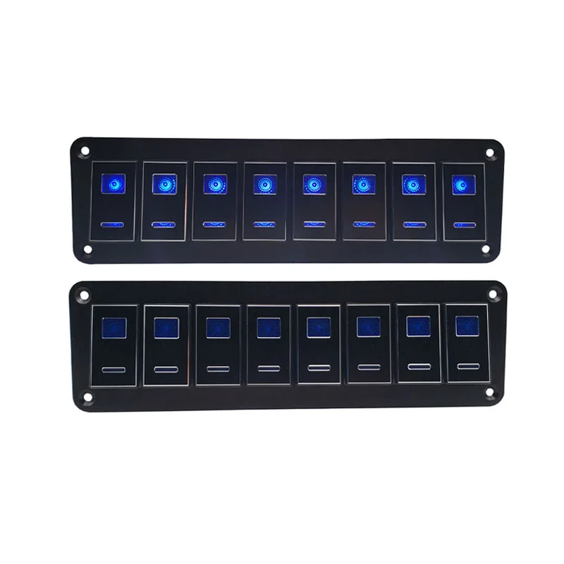 Aluminum-Toggle-Switch-Panel-12V-24V-LED-Light-Switch-ON-OFF-Rocker ...