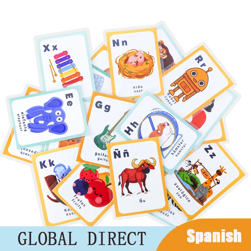 Spanish Alphabet With Pictures For Kids